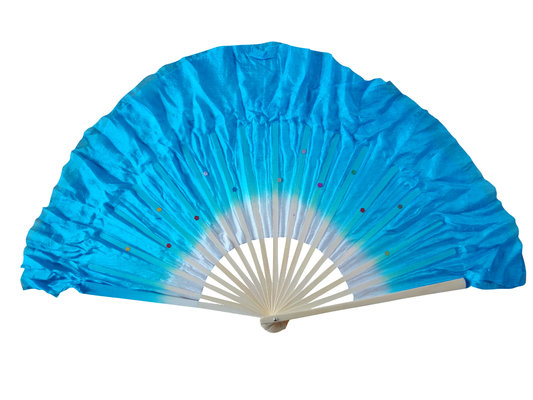 Velos cortos hechos a mano de la fan de la danza del vientre, accesorios de la danza de vientre