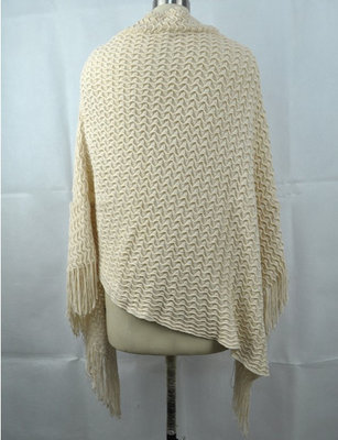 Forme el mantón pesado del poncho del cuello alto del invierno para el OEM/el ODM de las mujeres