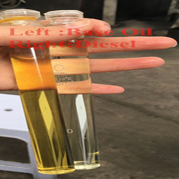 Full automatic and catalyst free used engine oil distillation machine change waste to new diesel and base oil
