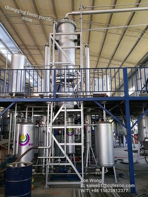 full automatic vacuum distillation tech used black oil into new standad diesel