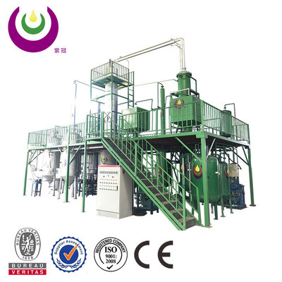 FS-MDP high efficiency black motor engine oil recycling machine, used car oil refinery devoice