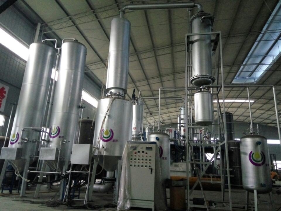 distillation machine for used car motor engine oil recycling/ engine oil distillation system