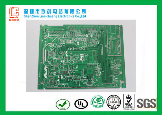 FR4 2.0mm eindigt de Tweezijdige PCB-Oppervlakte van de Systeem Hoofdraad LF HASL