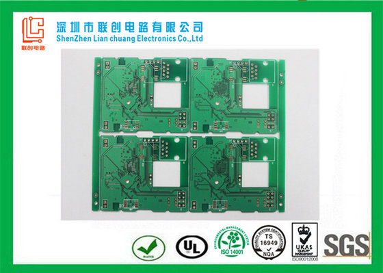 4x1 serie FR4 1.2mm groene Tweezijdige Gedrukte PCB van de Kringsraad OSP