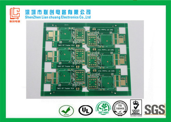 Ontwerp 1.00mm van PCB van OSP multilayer 4 laag, multilayer de serieraad van de kringsraad 2x3
