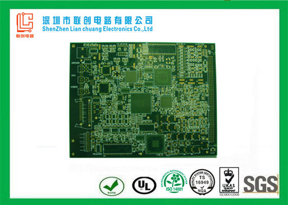 PCB 18 の層 TS16949/SGS、医療機器のための高周波 PCB によって盲目にして下さい