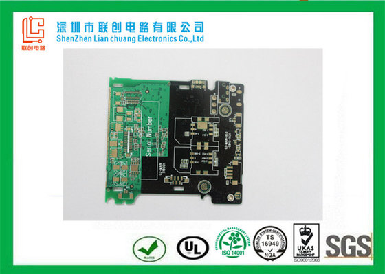 UL Green and black soldermask 8 layer pcb 2.0mm  Immersion Gold