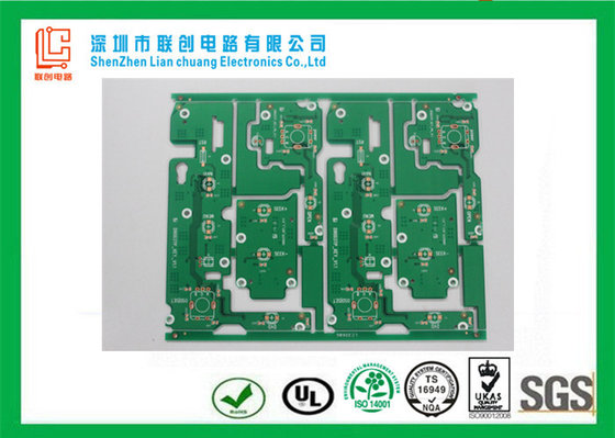 6 Layer FR-4 pcb green soldermask OSP with white legend