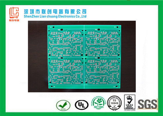 FR4 2개의 층 빠른 회전 PCB OSP 전설 없음, 빠른 pcb 제조자