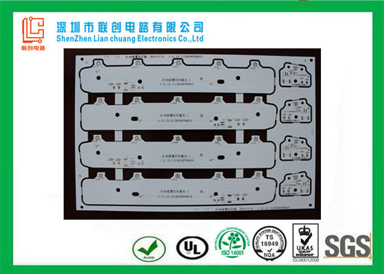 1.6mm Quick Turn PCB 2 layer 12hours urgent  pcb white solder mask black legend L.F HASL