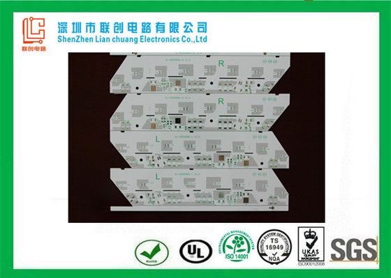 Two layer PCB white circuit board with 12hours urgent , electronic circuit board