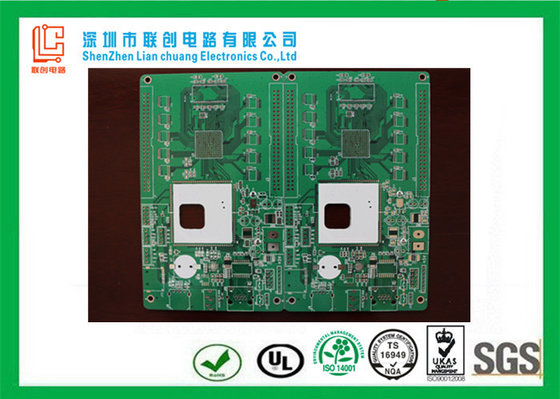 Communication module 4 layer impedance PCB FR-4 2.0mm Thickness  with OSP