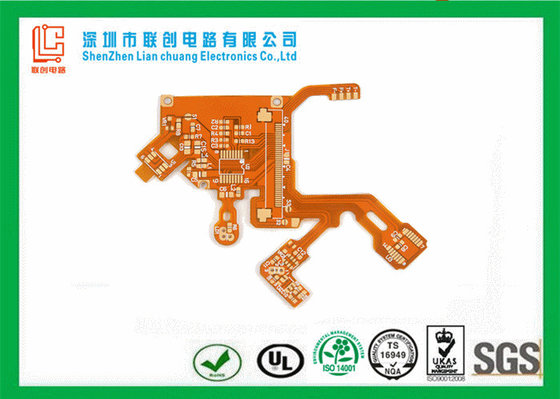 FPC manufacturer Flexible printed circuit  board 2 layers Immersion Gold
