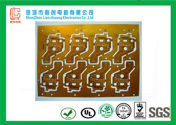 Medical equipment controller flexible printed circuit boards 0.3mm 0.5oz ISO14001