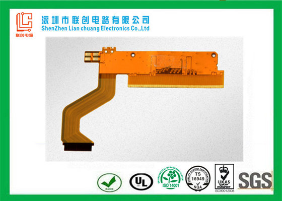 Intelligence Terminal 4 layer 0.3mm flexible pcb manufacturer Immersion gold PI