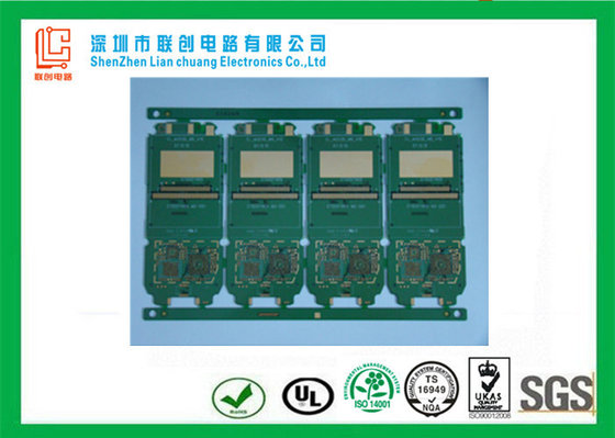 Radio communication Board FR4 1.2mm HDI  pcb with immersion gold