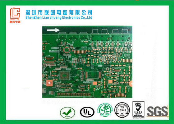 FR4 2.0 mm osp enterk HDI-prototyping van PCB met 4 lamintion 2 boring
