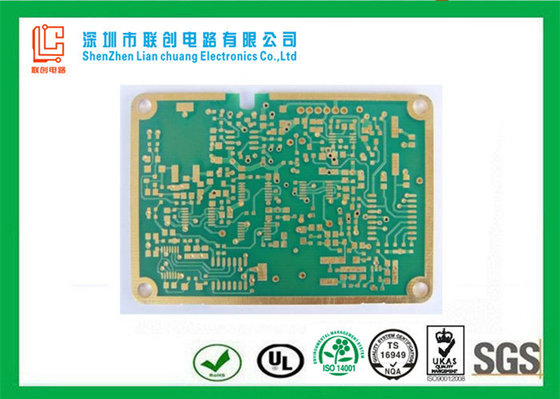NECLO High frequency pcb  2 layer Green soldermask Immersion Gold