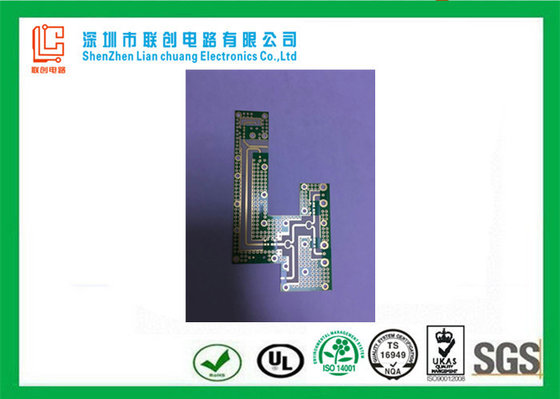 Emitter High frequency pcb multilayer Rogers Green soldermask Immersion Gold