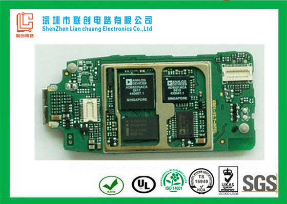 12 Layer Printed Circuit Board Hard Gold Plating , electronic board assembly
