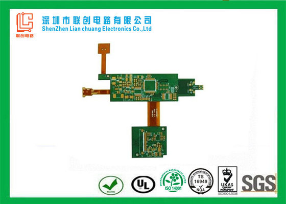 Immersion gold Rigid-flex PCB , Rigid-Flex printed circuit boards