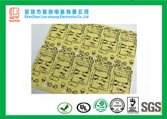 carte 22F électronique à simple face, conception à une seule couche de carte PCB