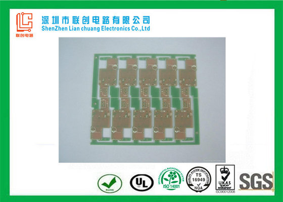 FR-4 1 layer pcb osp-punch 0.55mm Hole IPC Standard , pcb single sided
