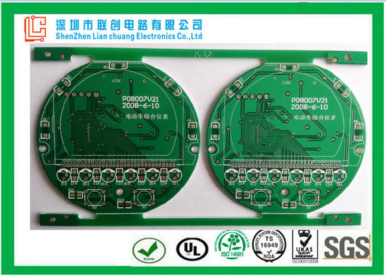Custom Pcb Production FR-4 PCB Electric Vehicle Instrument 4 Layer