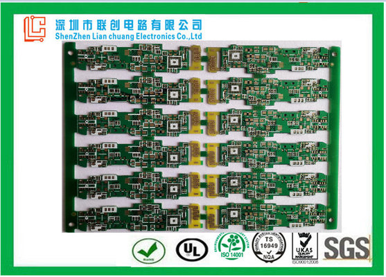 quick turn double side print circuits wire board UL ROHS PCB peelable