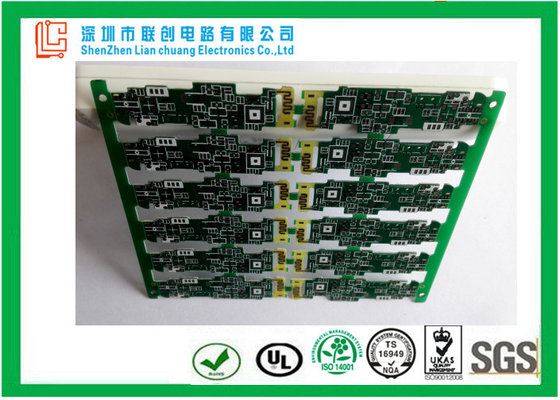 quick turn double side print circuits wire board UL ROHS PCB peelable