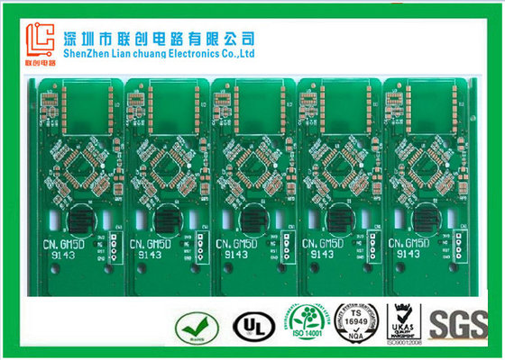 Double side 2L OSP 1.6mm carbon print circuit wire board Green Solder