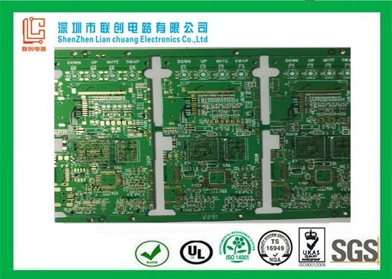 BGA Printed Circuit Board Assembly 1.0mm mass production ENIG finish