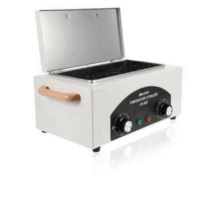 High Temperature UV Sterilizer Box Nail Art Tool Sterilizer Box with Hot Air Disinfection Cabinet For Salon Nail Art Equ