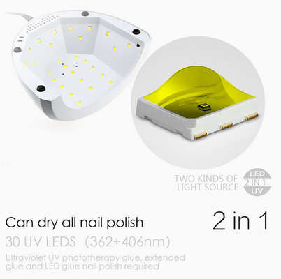 SUNone Nail Dryer LED UV Lamp Nail 48W Beauty Salon Makeup Cosmetic Nail Dryer Polish Machine for Curing Nail Art Tools