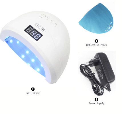 Sun1S SUN1 Nail Dryer 24W/48W LED/UV Lamp Nail Dryer Fingernail Toenail Gel Curing Manicure Machine Nail Art Salon Tool