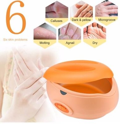 Rechargeable Paraffin Heater Therapy Bath Wax Pot Warmer Beauty Salon Spa Wax Heater Body Depilatory Lady Skin Care Tool