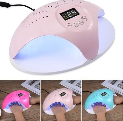 SUN669 48W UV LED Lamp Nail Dryer Gel Portable Nail Polish Lamp Dryer Manicure Curing Machine Nail Art Tool with 24pcs L