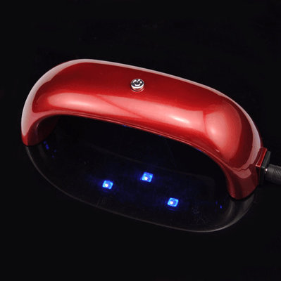 12W / 9W Mini LED UV Lamp for Nails Dyer Gel Polish Drying Led Lamp Gel 3/6 Leds UV Nail Dryers Manicure Machine Nail Ar