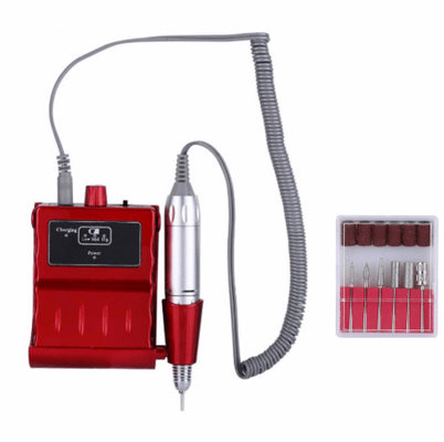 Professional 30000RPM Electric Nail Manicure Drill Machine with Nail File Drill Bits Pedicure Grinding Grinder Nail Art