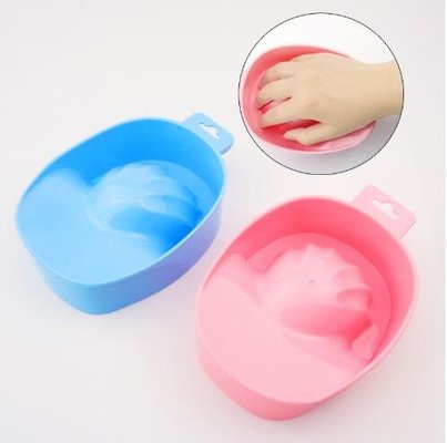 BlinkingNails Oval Shape Manicure Bowls Plastic Nail Tools Professional for Dead Remover Portable Hand Tools 8 Colors Op