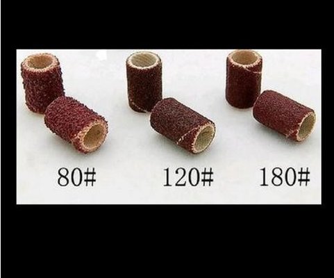 30pcs/pack Nail art Sanding Bands for Manicure Pedicure Nail Drill Machine 80# 120# 180# Each Size 10pcs nail tools