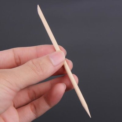80-100pcs Nail Art Cuticle Pusher Orange Wood Stick Cuticle Pusher Remover Manicure Pedicure Care Pusher Beauty Nails To