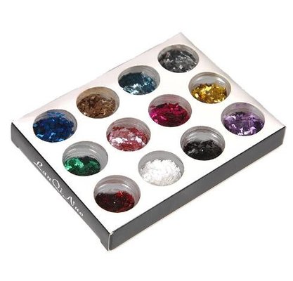 4X2mm 12 Color Rhombus Nail Art Glitter Sequins Set Gel Polish Tip 3D DIY Shiny Sparkly Slice Powder Paillette Sticker D