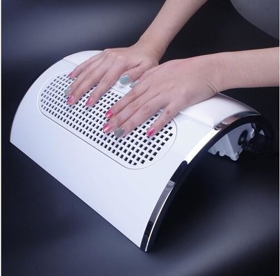 20W 110V/220V Nail Suction Dust Collector Large Size Strong Nail Vacuum Cleaner Machine Low Noisy with 2 bags Salon Tool