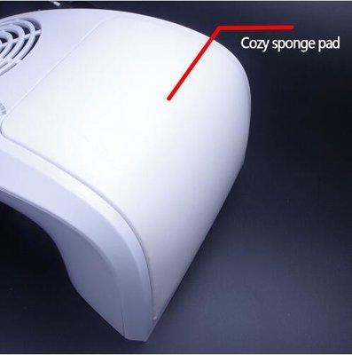 40W Strong Nail Art Suction Dust Collector 110V/220V with US/EU Plug Salon Nail Vacuum Cleaner for Filing Acrylic UV Gel