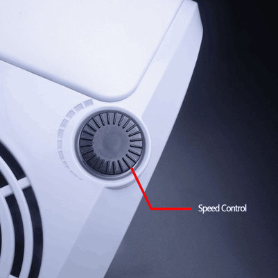 40W Strong Nail Art Suction Dust Collector 110V/220V with US/EU Plug Salon Nail Vacuum Cleaner for Filing Acrylic UV Gel