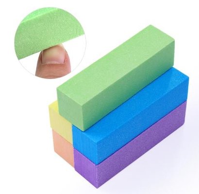 Pink White Colorful Nail Files Set Sanding Sponge Buffers Block Grinding Polishing 4/10 Pcs Manicure Nail Art Tool Kit