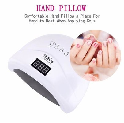 Pro SUN 1S 48W Nail Lamp Light LED Gel Lamp Fast Cure Fingernail Toenail Gel Dryer Auto Sensor Manicure Machine LCD Disp