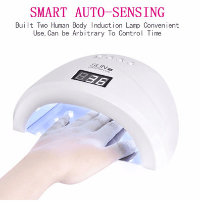 Pro SUN 1S 48W Nail Lamp Light LED Gel Lamp Fast Cure Fingernail Toenail Gel Dryer Auto Sensor Manicure Machine LCD Disp