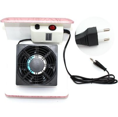 110v/220V Nail Art Salon Suction Dust Collector Manicure Filing Acrylic UV Gel Tip Machine Vacuum Cleaner Salon Tool